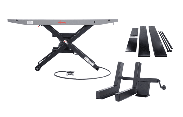Standard 1200 Air Lift & CV-17 Cycle Vise & Standard Lift 12″ Side ...