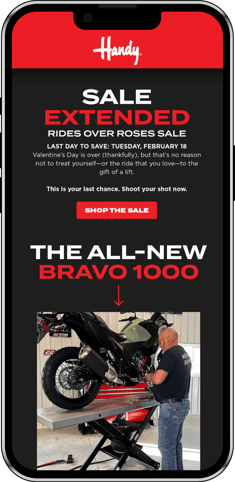 Handy | Quality Motorcycle, UTV, and ATV Lifts & Shop Equipment